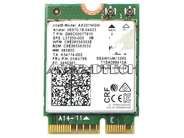 Ax201ngw G86c0007t810 Intel Ax201ngw Wifi 6 Card G86c0007t810